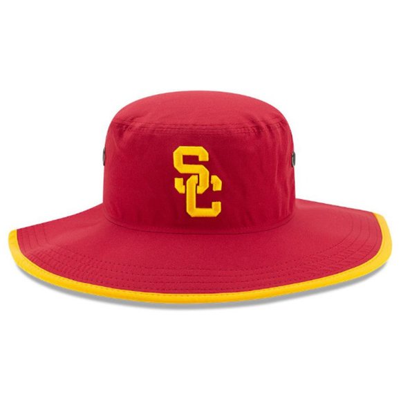New Era | Accessories | Usc Trojans New Era Basic Bucket Hat | Poshmark